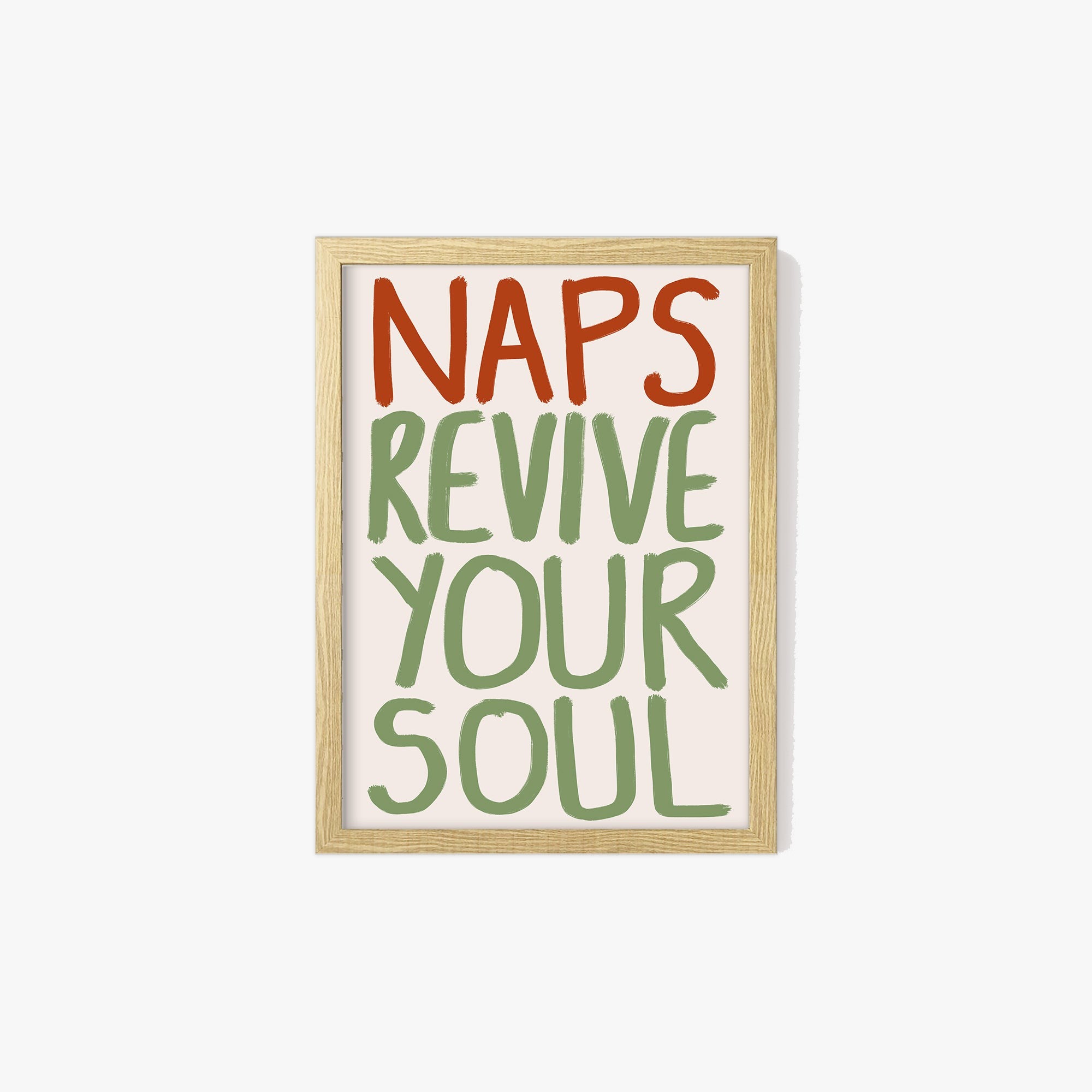 Naps Revive Your Soul Print – Lune Club