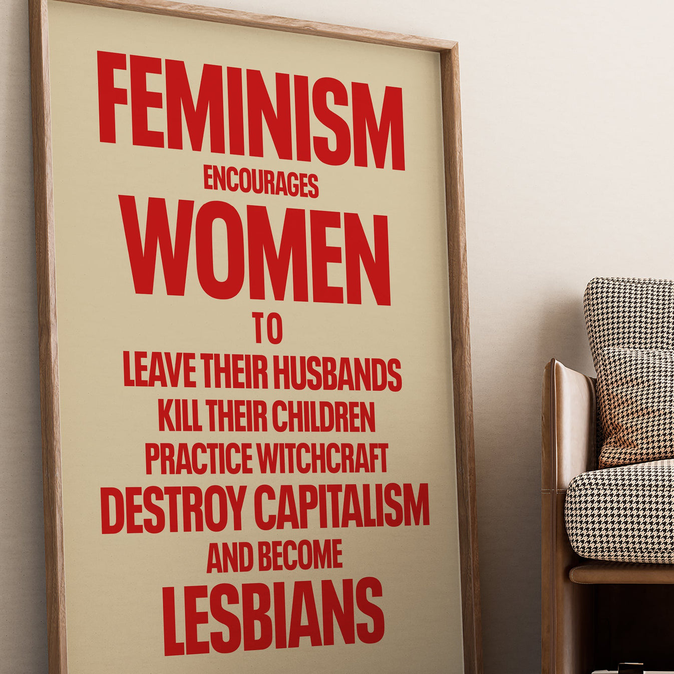 Retro Feminist Print – Lune Club