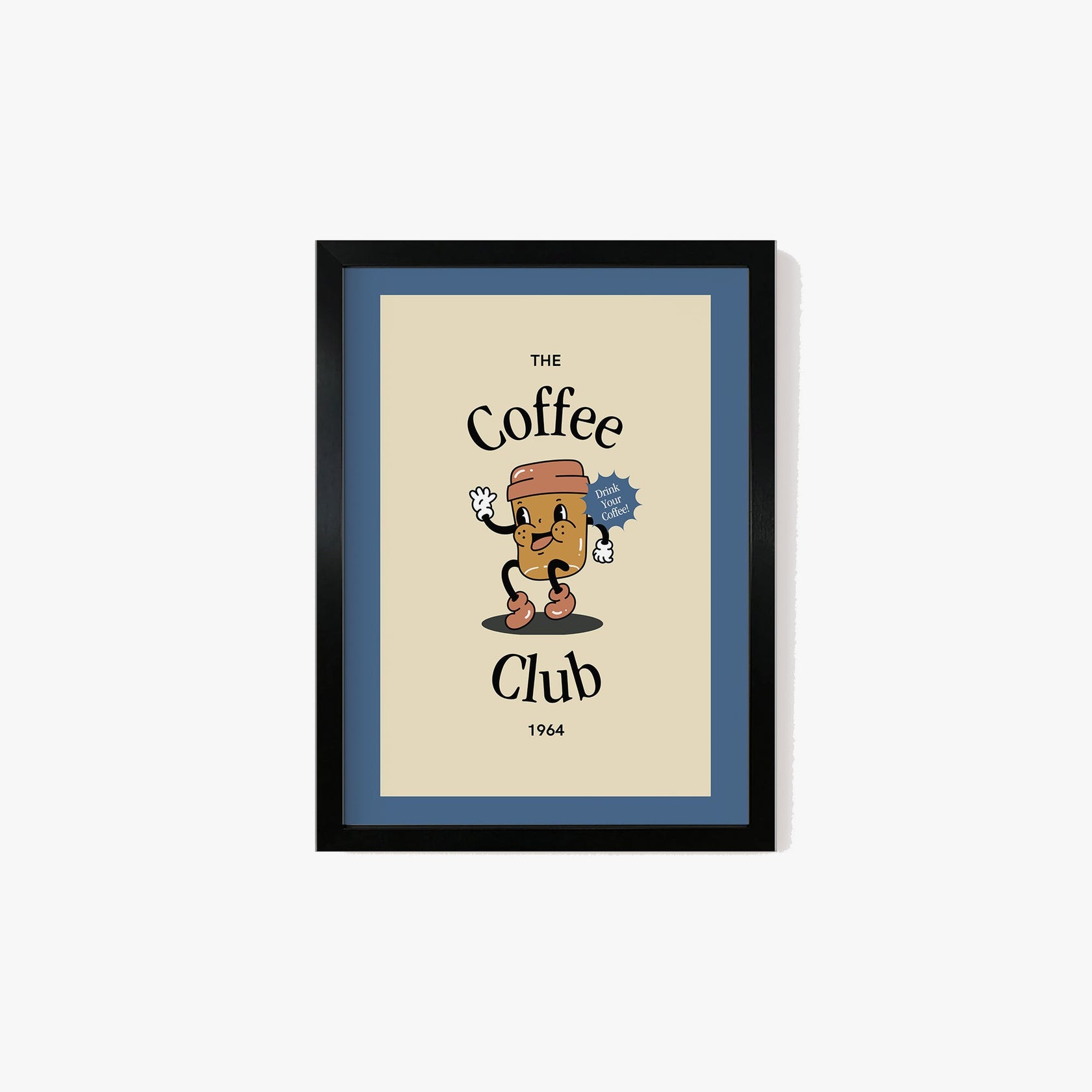 Retro Coffee Club Print – Lune Club