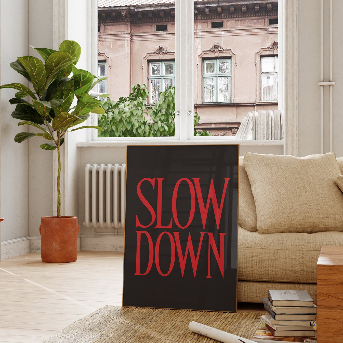 Slow Down Print – Lune Club