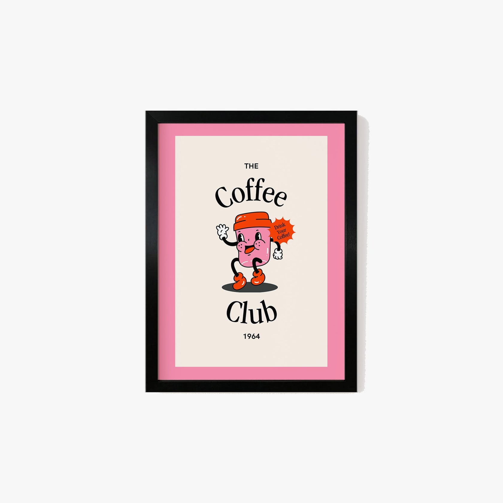 Retro Coffee Club Print – Lune Club