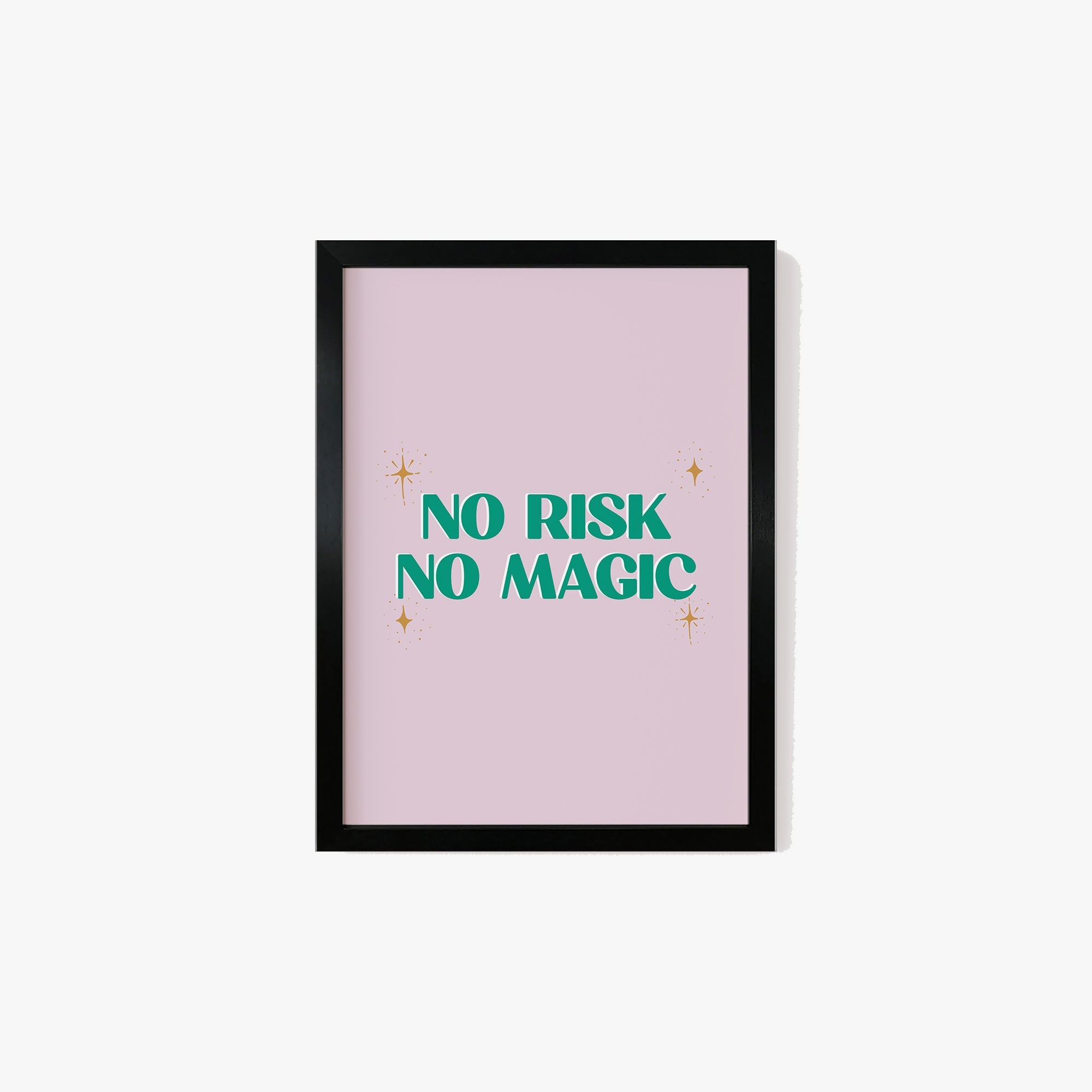 No Risk No Magic Print – Lune Club