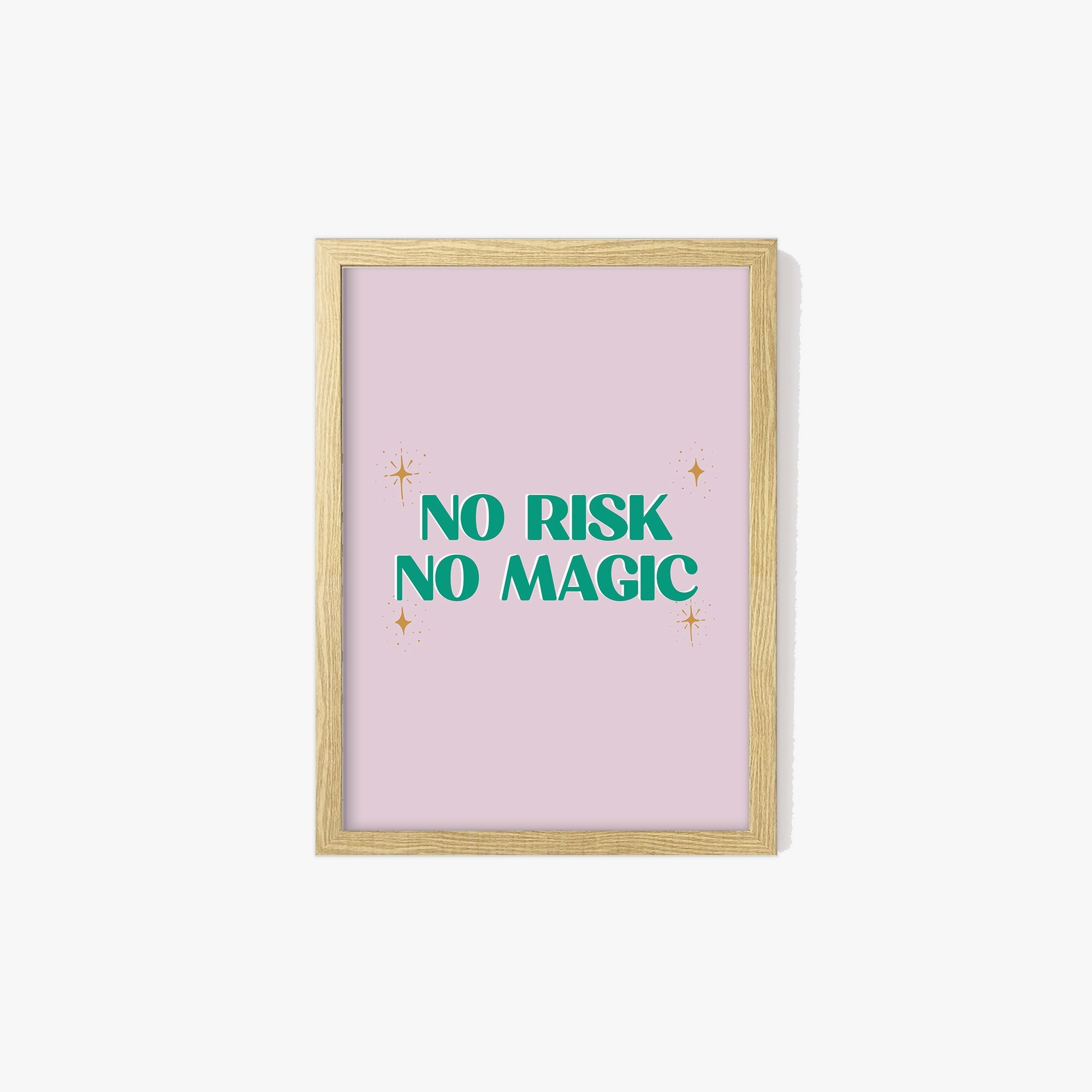 No Risk No Magic Print – Lune Club